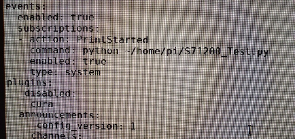Runing Python Script With Events Get Help OctoPrint Community Forum