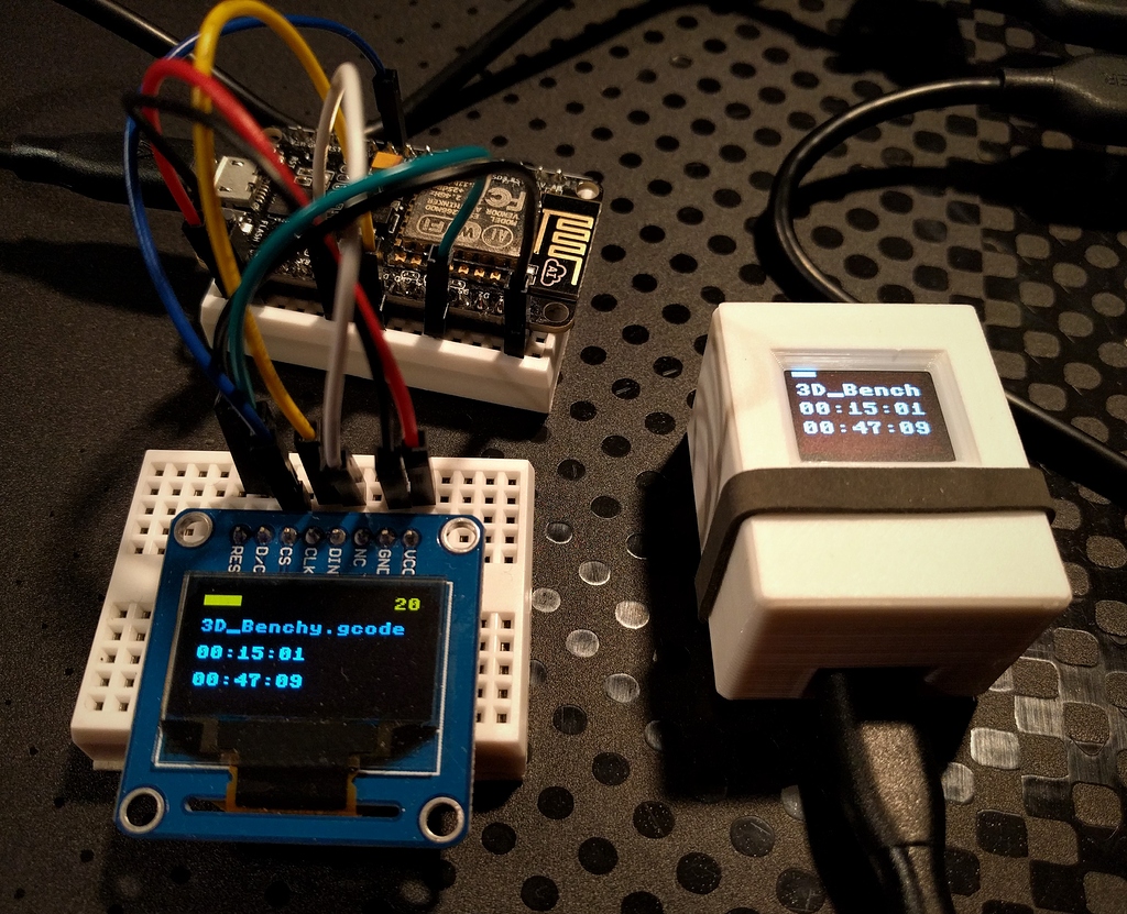 OctoOled, showing print progress via a ESP8266 - Showcase - OctoPrint Community Forum