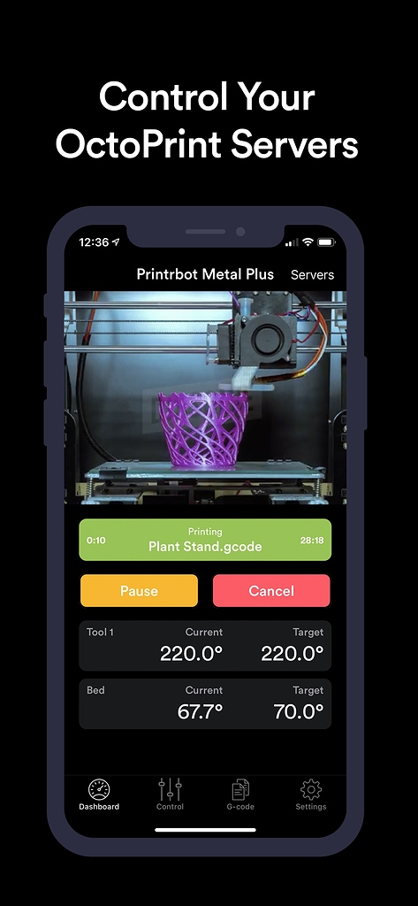 Kraken: A new iOS client for OctoPrint - Showcase - OctoPrint Community ...