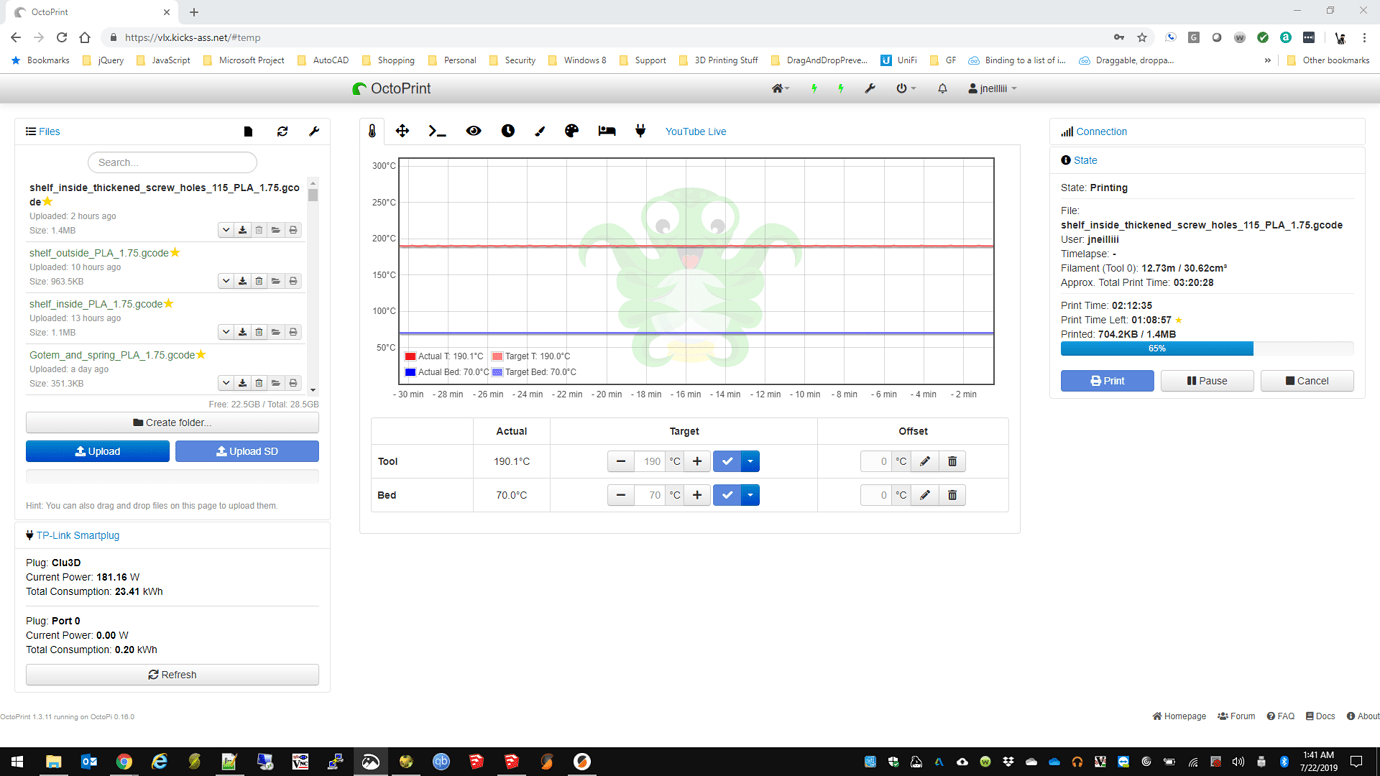 Customizing Octoprint Display - General - OctoPrint Community Forum