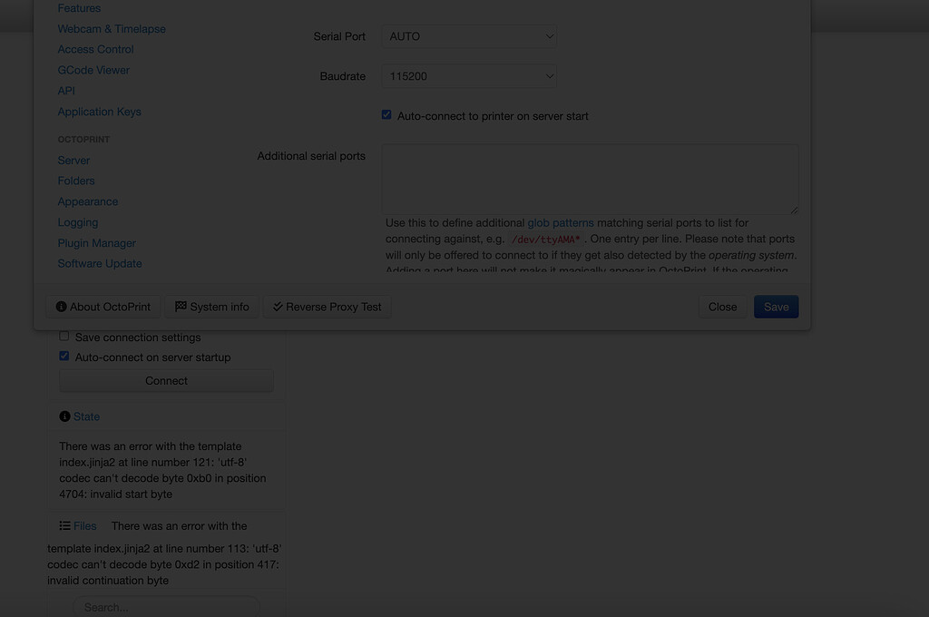 Broken UI and missing plugins - Get Help - OctoPrint Community Forum