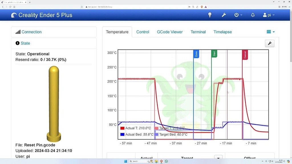 Wrong Build Plate Temperature - Plugins - OctoPrint Community Forum