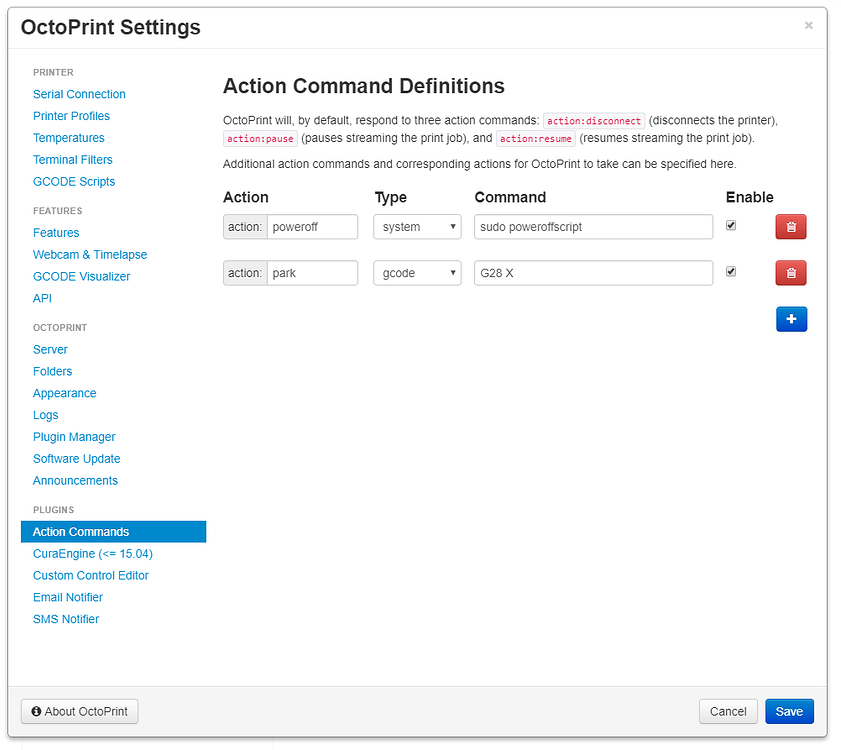 Running python script in continuous print bed clearing script - Plugins - OctoPrint Community Forum