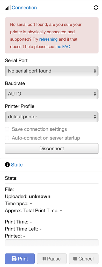 Stuck in Unknown File Print - Get Help - OctoPrint Community Forum
