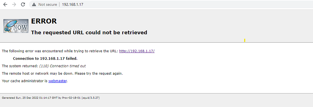Octopi - ERROR The requested URL could not be retrieved - Networking - OctoPrint Community Forum