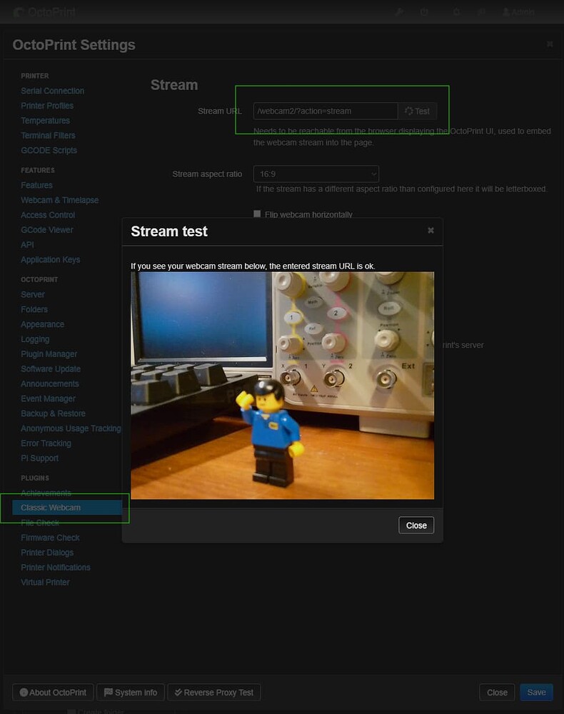 (Tutorial) Adding multiple USB webcams to Octoprint, using new Webcam stack - Webcams ...